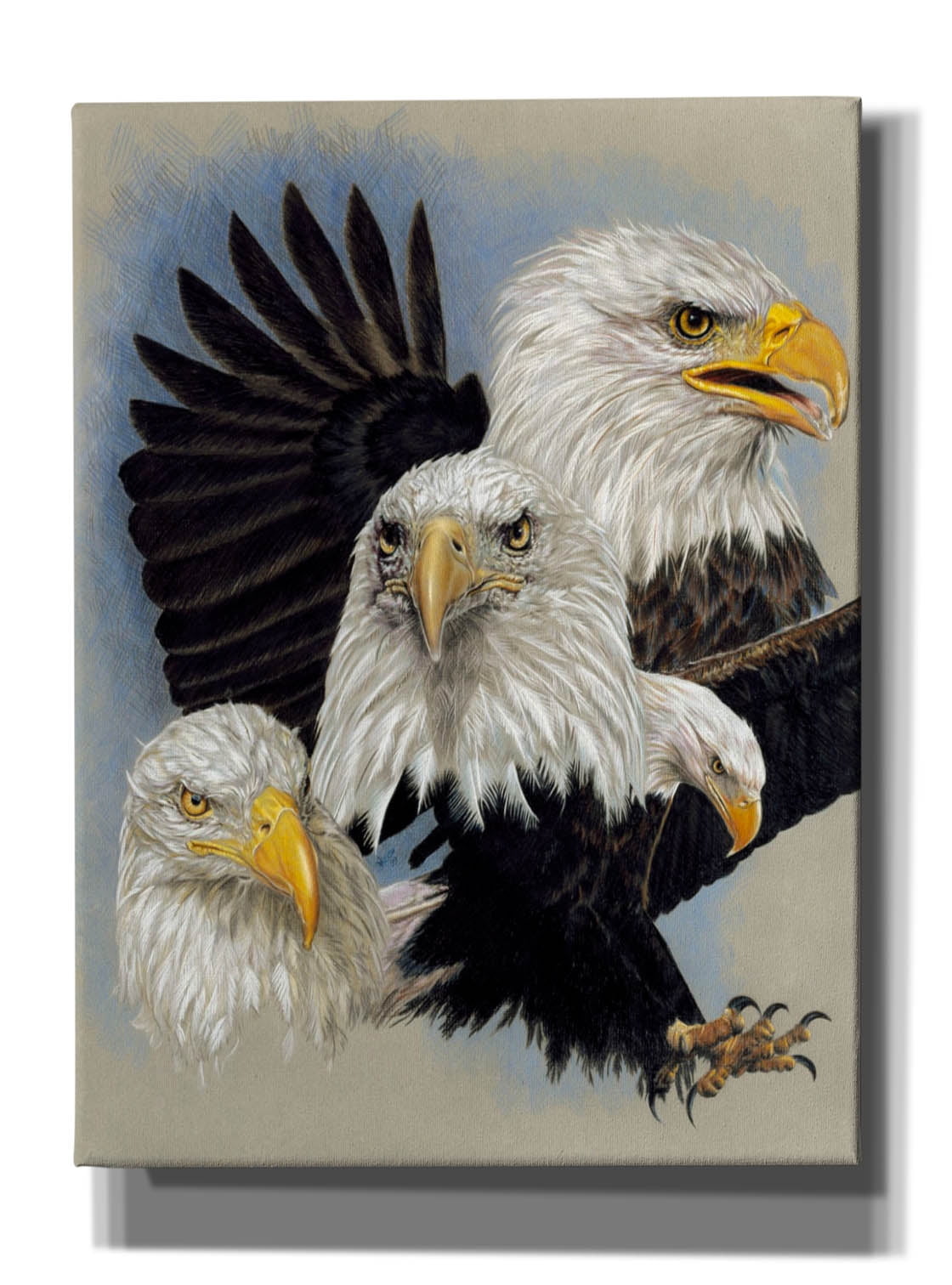 Epic Graffiti 'Valor' by Barbara Keith, Canvas Wall Art, 40"x54 ...