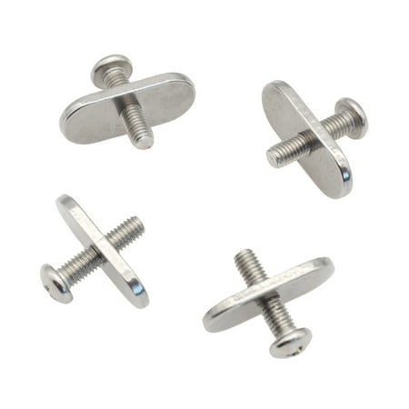 Clairlio 4 Set Kayak Rail Track Screw Stainless Steel M5/M6 Rails Bolts ...
