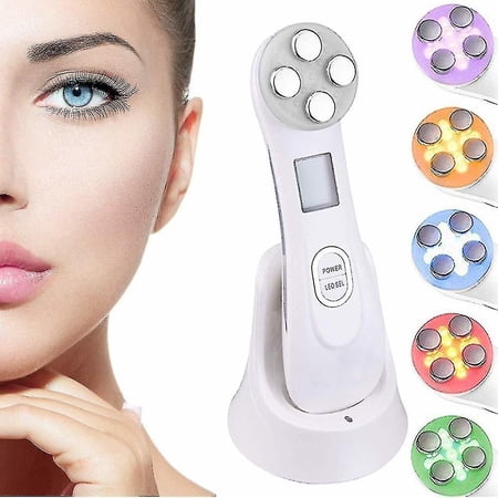 HEIBIN Face Ultrasound Device, Acne Treatment Blue Light Anti Acne ...