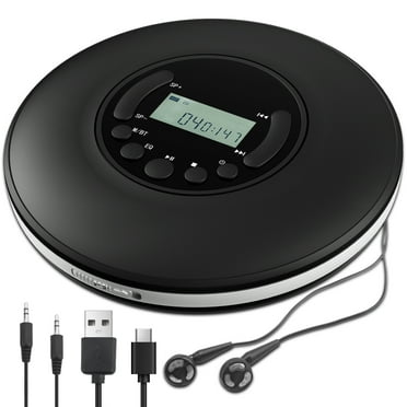 ByronStatics Compact Portable CD Player, Personal Walkman, USB, Travel ...