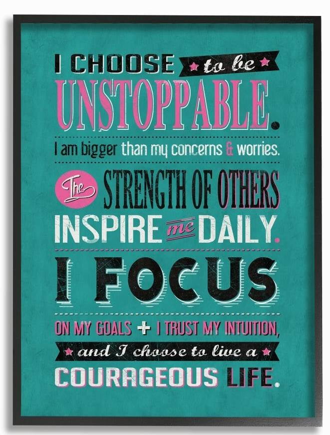 I Am Unstoppable Word