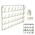 Sewing Thread Rack, Organizer Wall Mount Divider Iron Bobbin Supplies ...