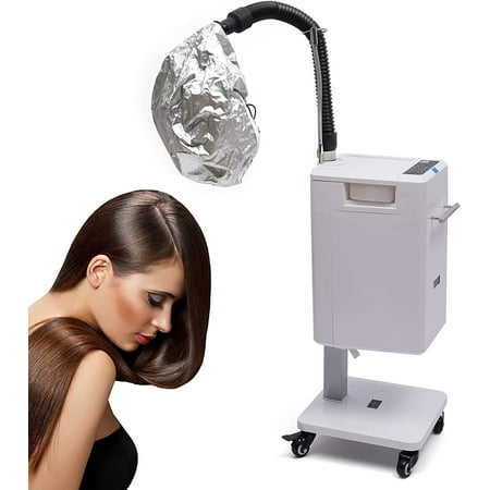 Professional Stand Hair Steamer Orbiting Rollerball Hair Dryer Hooded ...