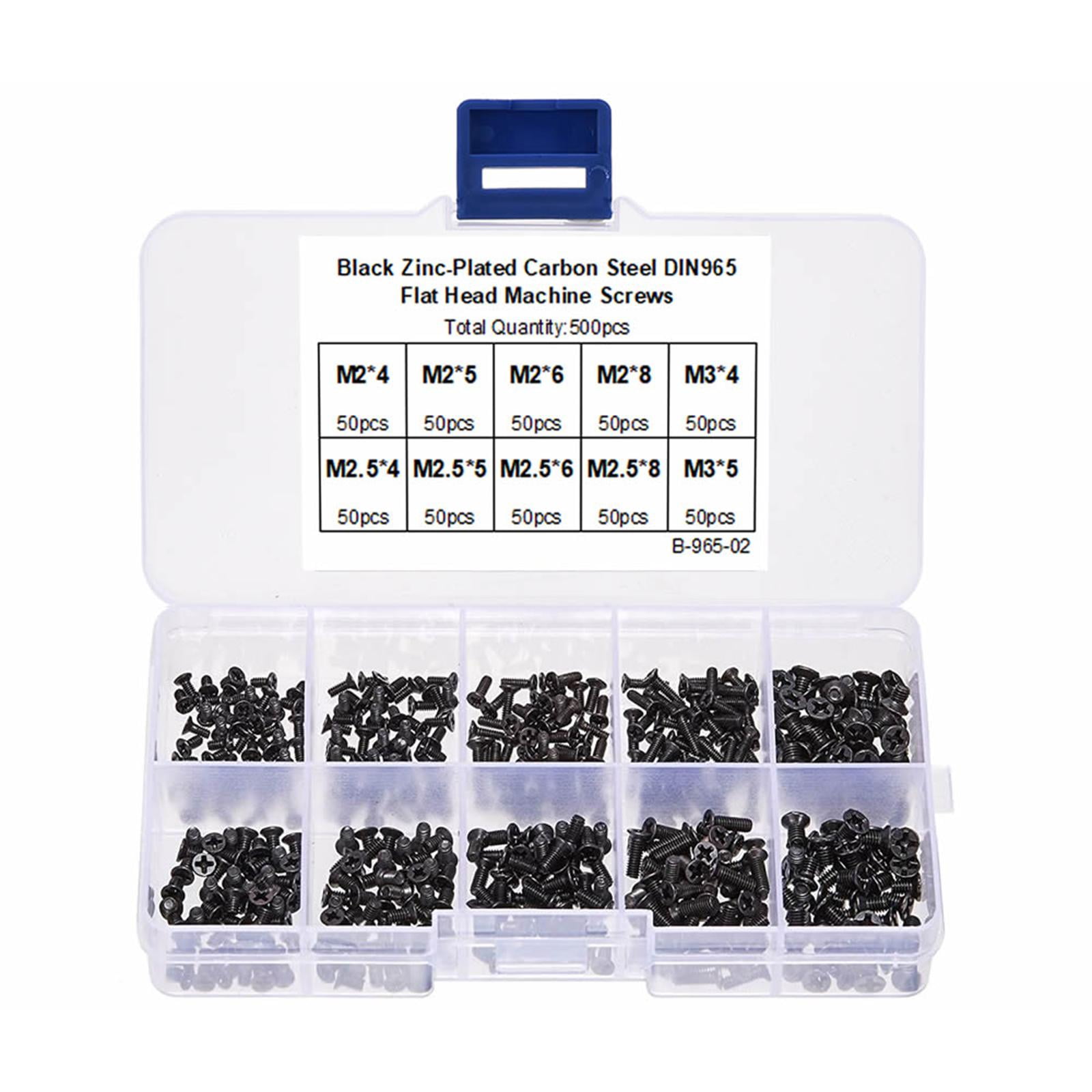 Click here for Beloving 500 Pieces Laptop Screws M2 M2.5 M3 Flat... prices
