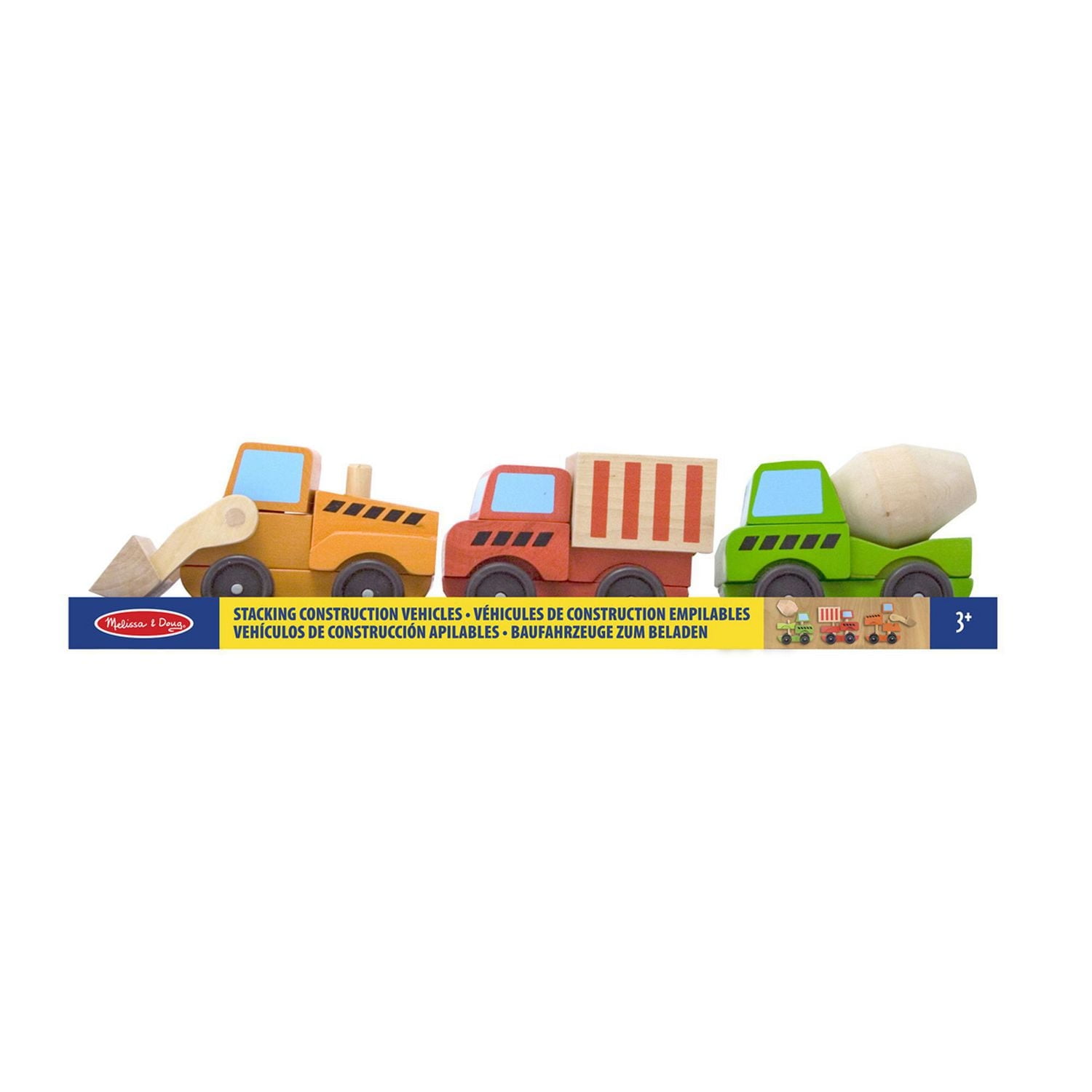 Click here for Melissa & Doug Stacking Construction Vehicles prices