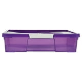 Storex 12x12 Stack & Store Box, Assorted Colors, Case of 5 - Walmart.com