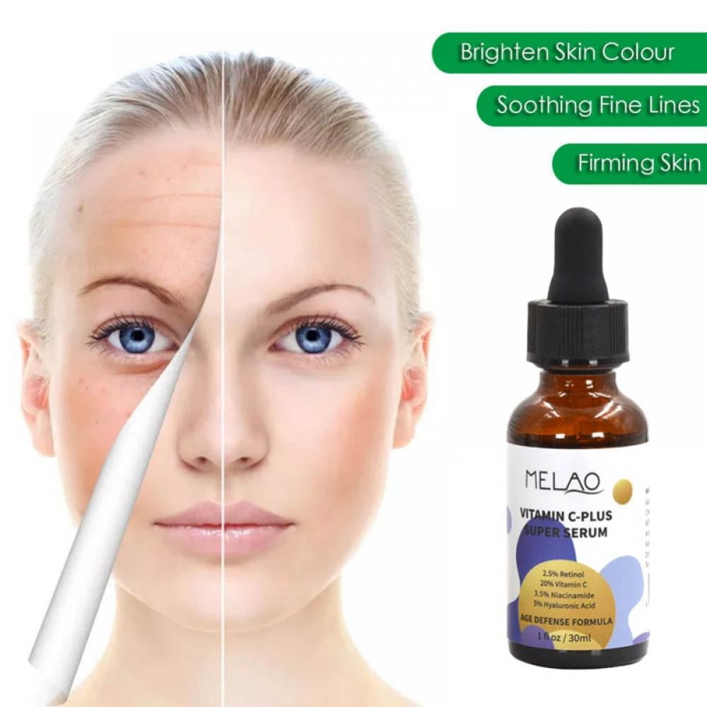 30ml Vitamin C-Plus Super Serum Anti Aging Anti-Wrinkle Facial Serum With Retinol Niacinamide ...