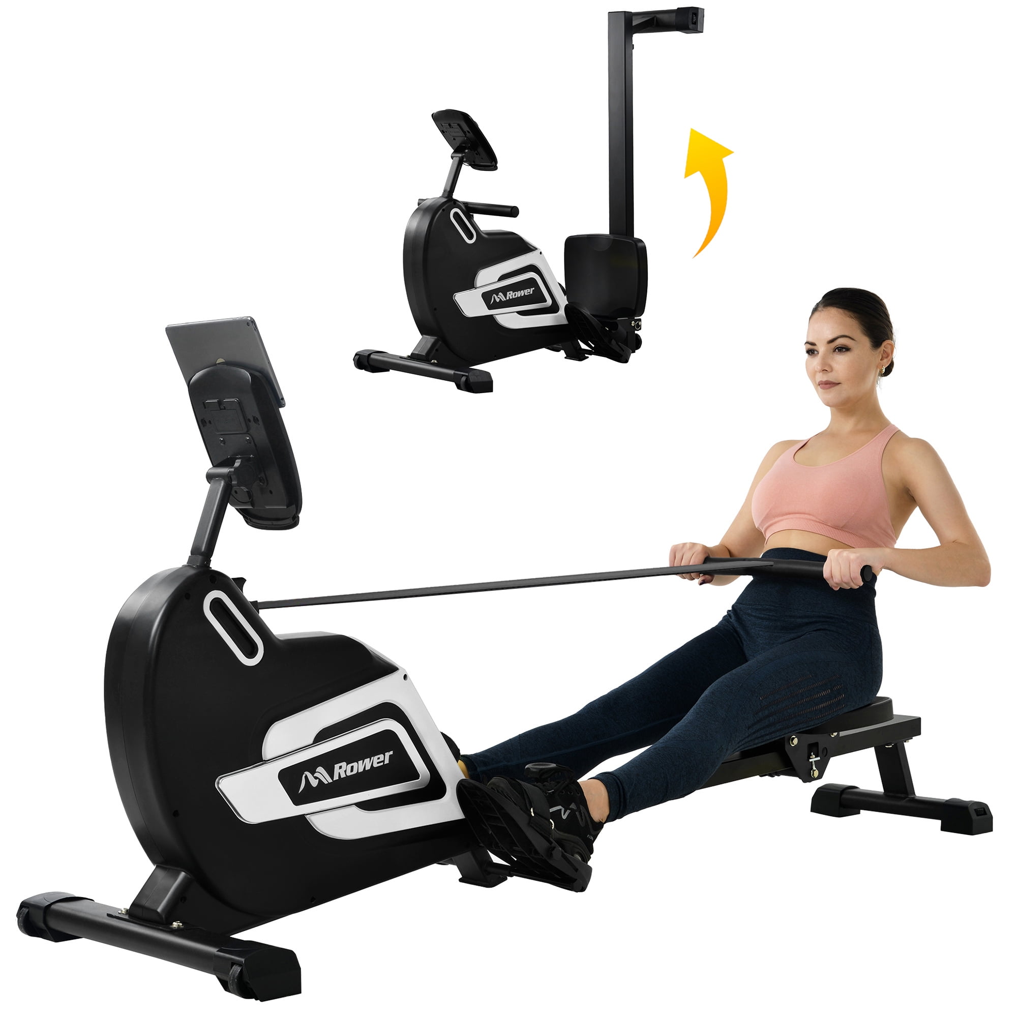 Magnetic Rowing Machine Folding Rower with 14 Level Resistance ...
