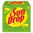 Sun Drop Citrus Soda Pop, 12 fl oz, 24 Pack Cans - Walmart.com