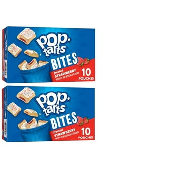 Kellogg's Pop-Tarts Bites, Mini Pastries Strawberry Flavour, 10 pouches ...