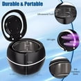 Ultrasonic UV Denture Cleaning Case, Upgraded Ultrasonic Retainer ...