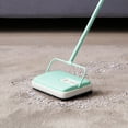 Eyliden Hand Push Carpet & Rug Sweeper, Manual, Compact, 4 Corner Edge ...