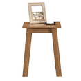 Mainstays Small Square Wood Side Table, Walnut Finish - Walmart.com
