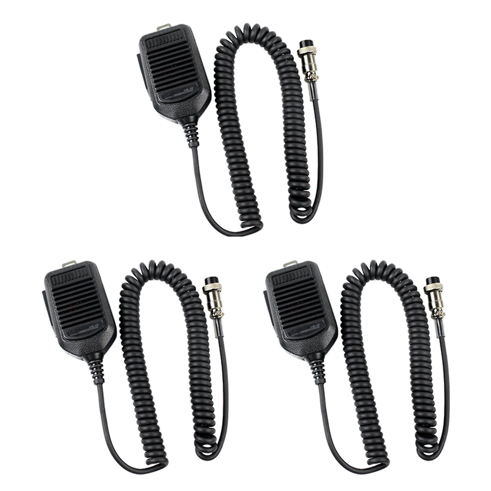 3x Hm-36 Hand Ser Mic Microph para Icom Radio Ic-718 Ic-78 Ic-765 Ic ...