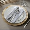 American Atelier Natural Fired Wooden 13” Under Plate - Walmart.com