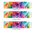 3 pcs Color Pop Garden Cake Strips Edible birthday cake strips, cake ...