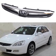 Kojem Chrome Front Upper Bumper Hood Mesh Grille Grill Radiator Face ...