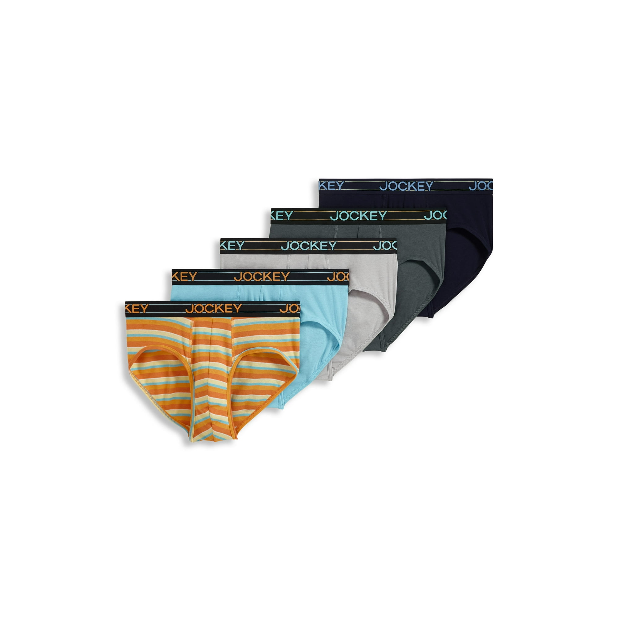 Click here for Jockey Mens Lightweight Cotton Blend Brief - 5 Pac... prices