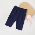 AHTJRT Capris for Girls Elastic Waist Knee Length Sweat Capris Stretchy ...