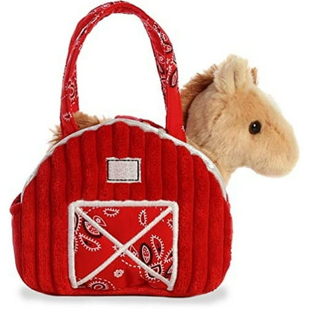 Aurora 7" Red Barn Pet Carrier Plush Toy, Fancy Pals Horse | Walmart Canada