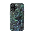 Abalone Shell Pattern Tough Phone Case for iPhone, Glossy Iridescent ...