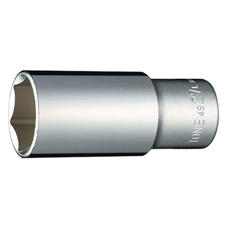 TONE deep socket (hexagon) 4S-27L insertion angle 12.7mm (1/2") width across flats 27mm ...