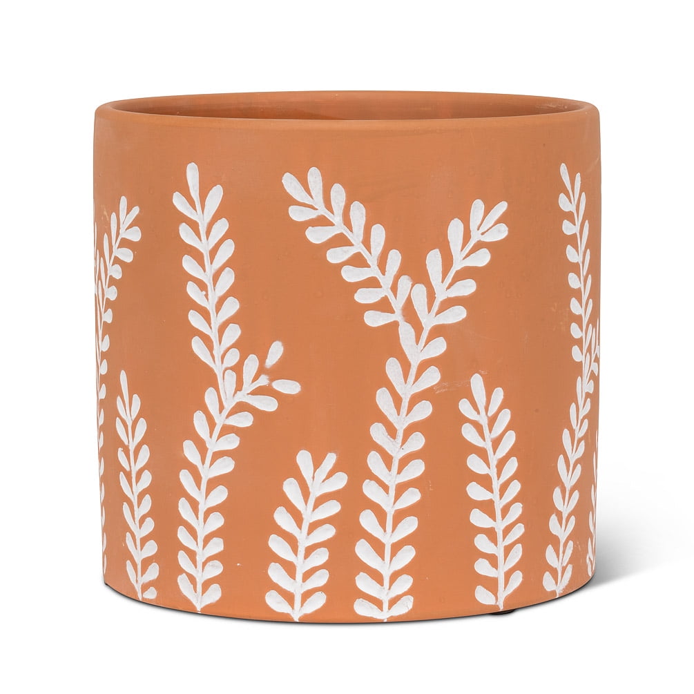 Set of 4 Large Leaf Sprig Planter - Walmart.com