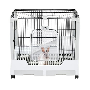 Free Shipping! SmileMart 4-Level Rolling Rabbit Cage with Platform and ...