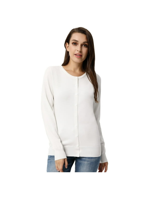 Women's White Sweaters