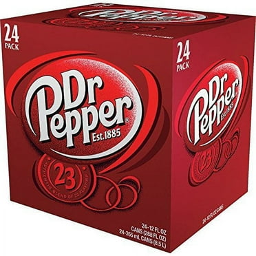 Dr Pepper Unique Flavor Soda Pop, 12 fl oz, 12 Pack Cans - Walmart.com