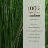 Bare Home Bamboo Sheet Set - Made from Rayon Fibers - Deep Pockets - 3 ...