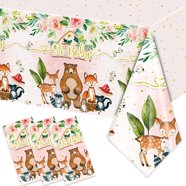 Forest Path Tablecovers (2 Pack), Jungle Party, Baby Shower, Birthdays ...