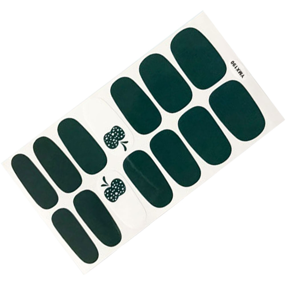 Linyer Nail Art Stickers Fingernail Decal with Strap Glue Polish Strip ...