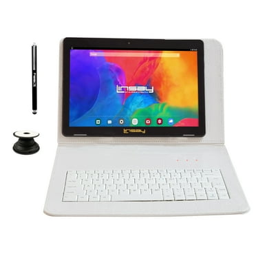 Visual Land Prestige 10.1" Quad Core Tablet 16GB Includes Keyboard Case ...