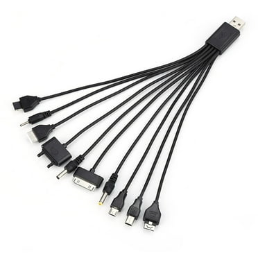 Simyoung 4FT 3 IN 1 Multi Charging CablePhone Connector USB Universal ...