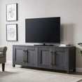 Evelyn&Zoe Chabot Rectangular TV Stand for TV's up to 75", Charcoal ...