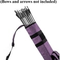 YXMEIGUO Archery Arrow Quiver Holder, Adjustable Arrow Backpack Bag ...