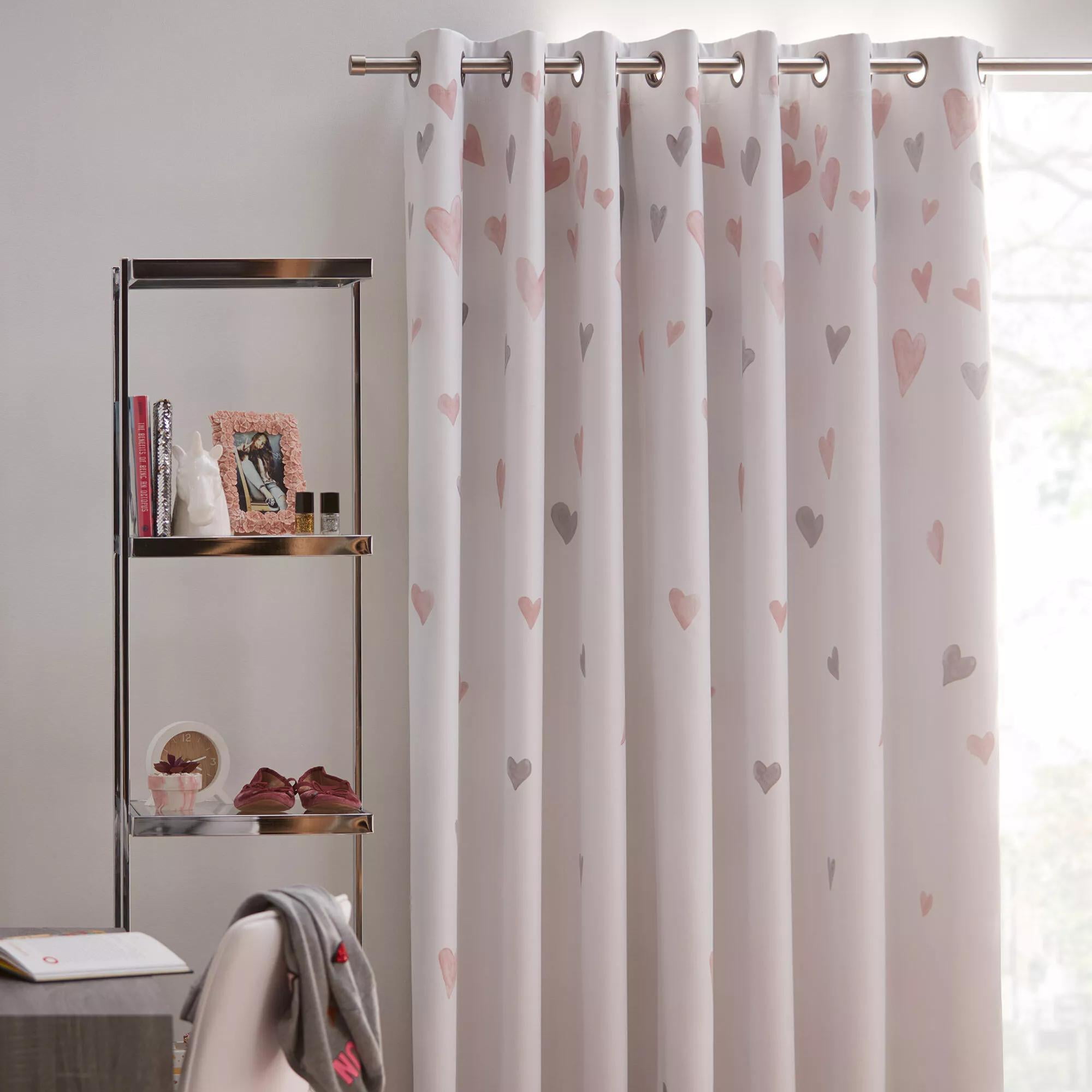 Click here for Bouclair Pink Keela Blackout Curtain 52x84 In (132... prices