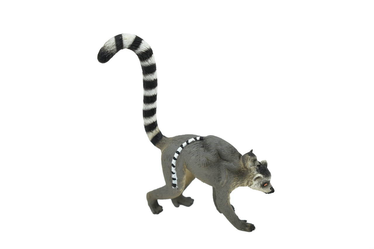 Lemur with Baby Realistic Toy Model Plastic Replica Animal, Kids ...