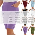 Besolor Womens Yoga Shorts Elastic High Waisted Slim Fitting Comfy ...