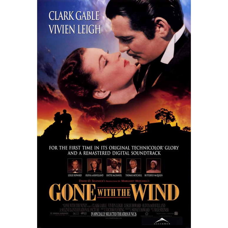 Movie Poster Gone With The Wind