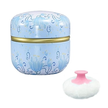 Powder?Container, Easily Apply Refillable Reusable? Loose?Powder?Box ...