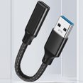 10Gbps UsbC to USB Adapter USB3.2 Male to UsbC Female Extension ...