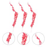 HEANUJJ Red Froth Berry Stems 3Pcs for Wedding and Photography Sessions ...