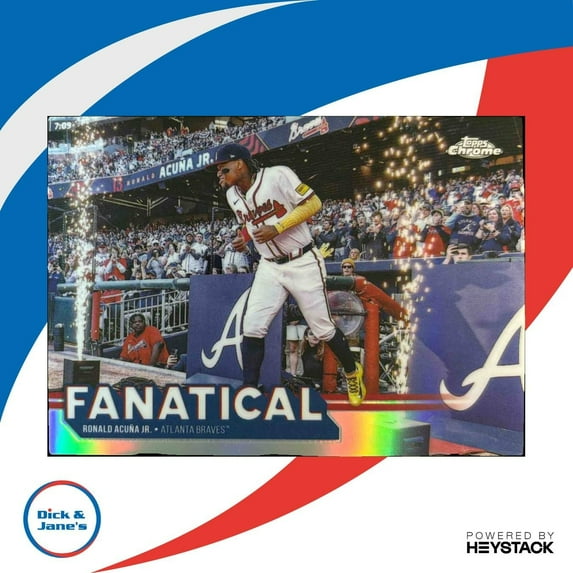 2025 Topps Chrome Ronald Acuna Jr. Fanatical #FAN-16 Atlanta Braves ...