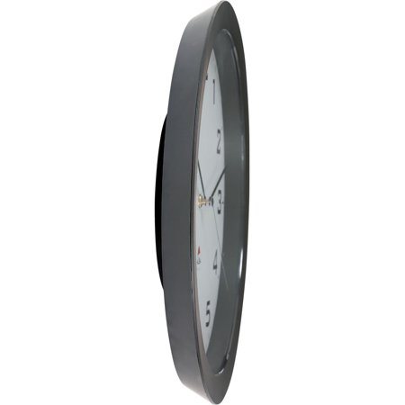 Alba - Horissimo Large Wall Clock - Black - Walmart.com - Walmart.com