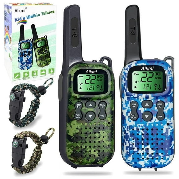 Walkie Talkies for Kids Toys for Boys Aged 5+ Outdoor Toys 2 Way Radio ...