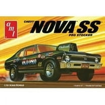 Skill Level 2 AMT 1/25 Scale Model Kit 1966 Chevy Nova Pro Street 2T ...