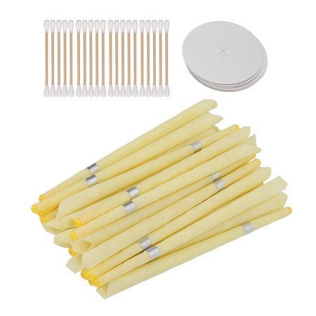 Ear Wax Candle, 20pcs Improve Hearing Ear Candling Tool For Ear Care ...