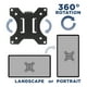 Mount-It! Monitor Truss/Pole Monitor Mount | Fits 17"-32" Computer ...